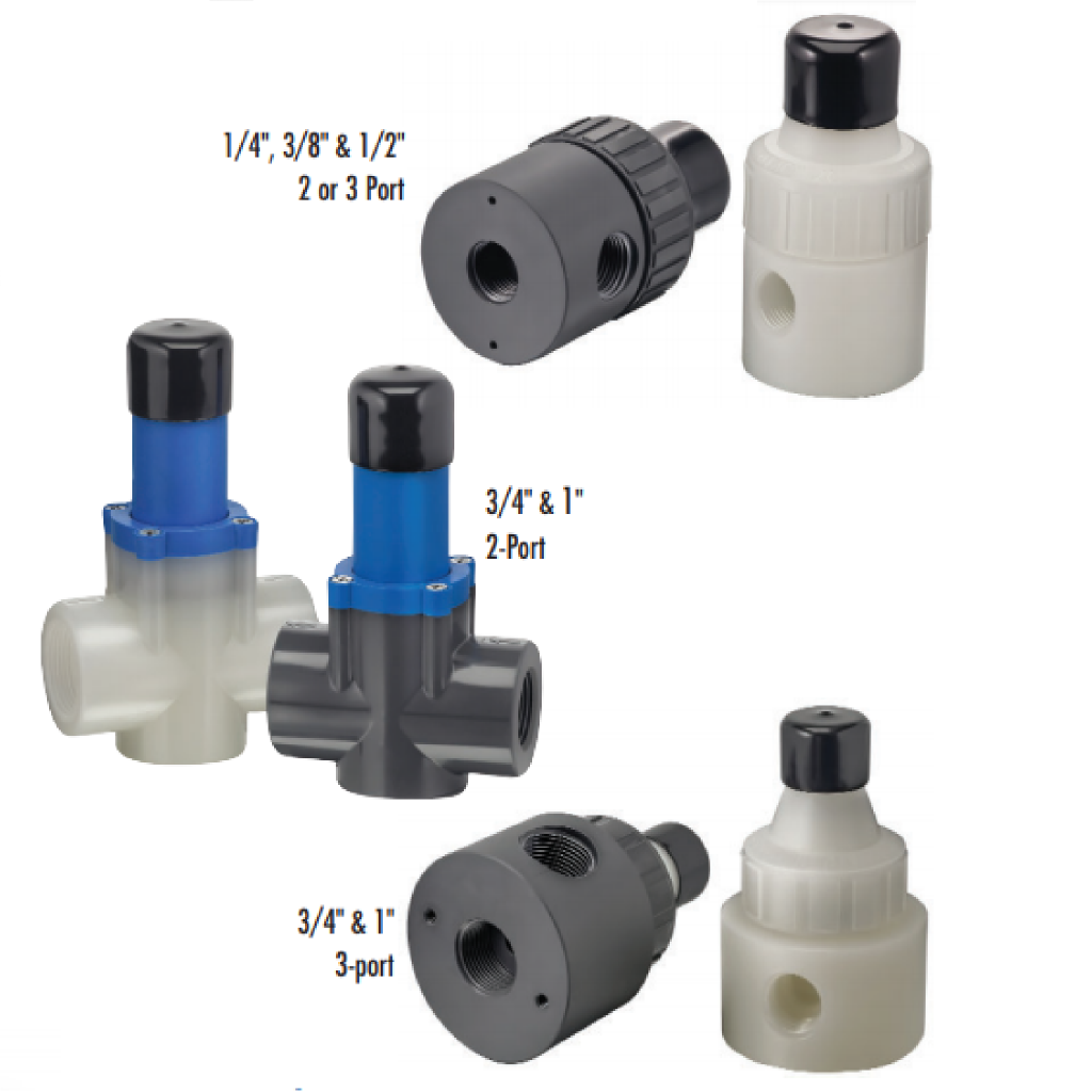 RELIEF/BACKPRESSURE/BY-PASS VALVES (THREADED ENDS) - Bertrem Products Inc.
